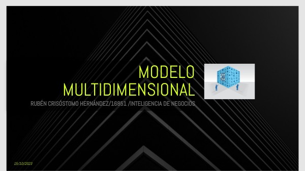 MODELO MULTIDIMENSIONAL | Genially