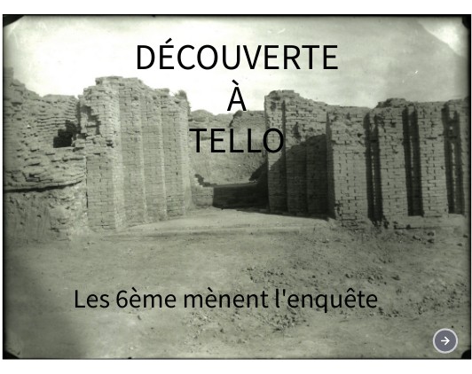 Enquête 6ème La tablette | Genially