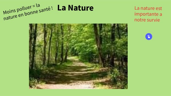 L'environnement la nature | Genially