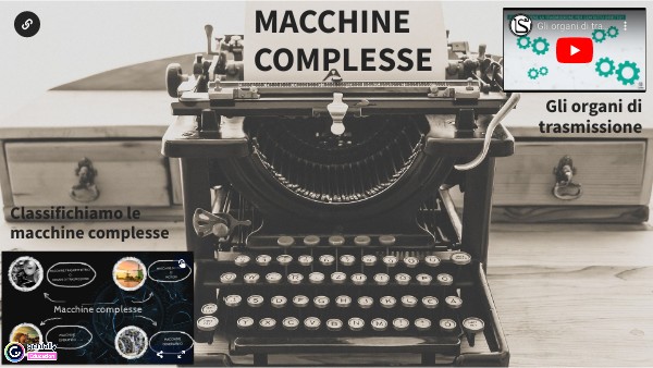 Macchine complesse immagine interattiva | Genially