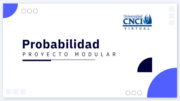 Presentación Probabilidad y Estadistcas PM | Genially