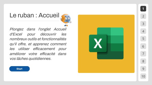 L'ACCUEIL EXCEL | Genially