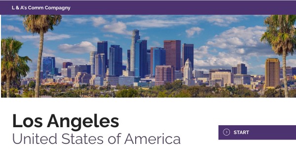 Brochure Los Angeles - Loréna et Agathe | Genially