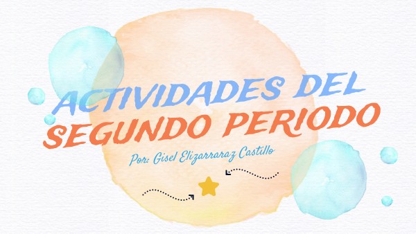 ACTIVIDADES DEL SEGUNDO PERIODO | Genially