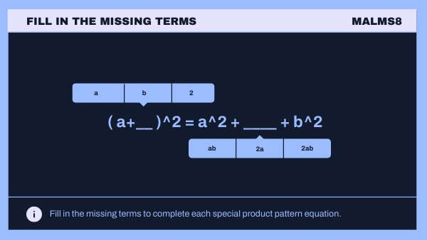 Fill in the Missing Terms | Genially