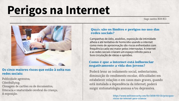 perigos da internet