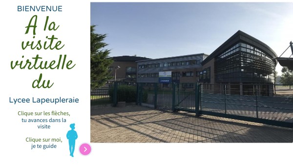 Visite virtuelle du collège Grandville | Genially