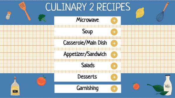 WEEKLY MENU MOBILE | Genially