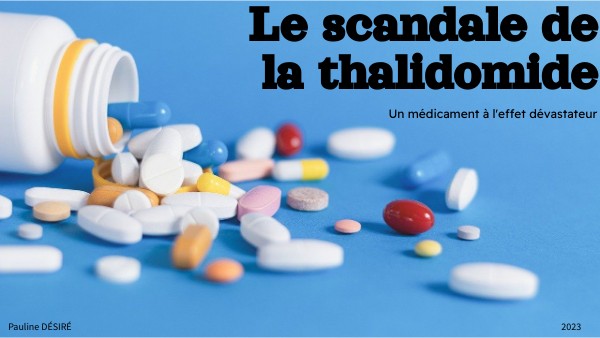 Le scandale de la thalidomide