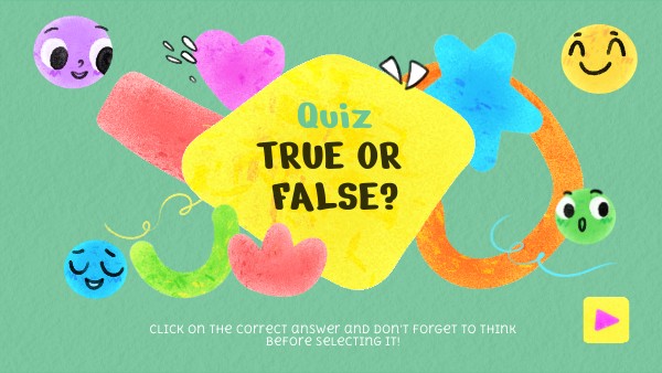 Quiz True or false- ESOCON | Genially