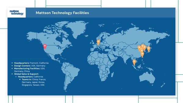 Mattson Corporate map