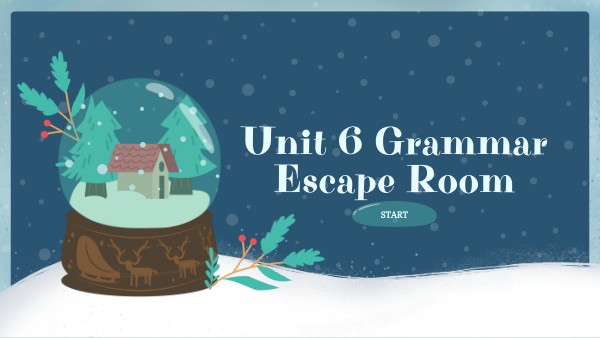 Unit 6 Grammar Escape Room | Genially