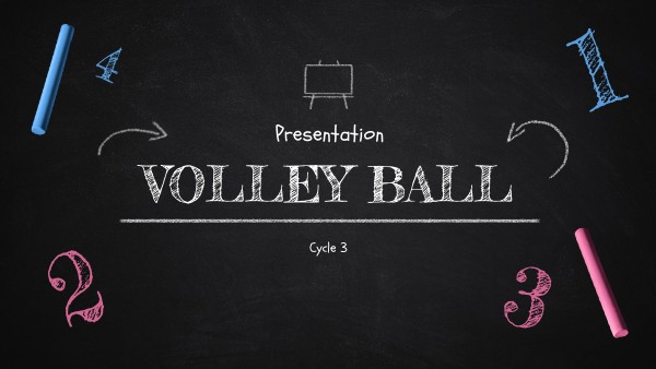 Présentation Volley Ball | Genially