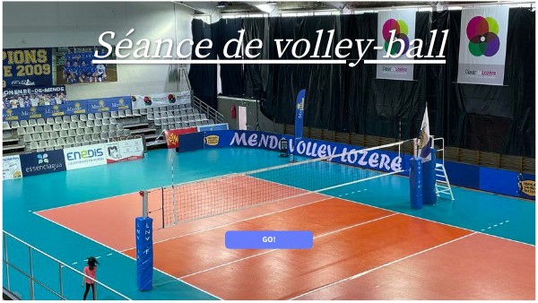 Présentation séance volley | Genially