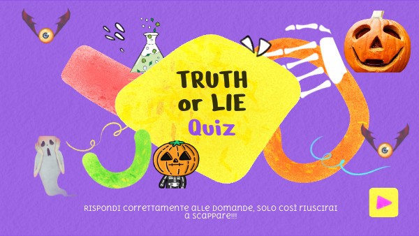Truth or lie quiz