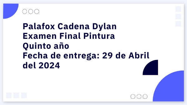 Examen final | Genially