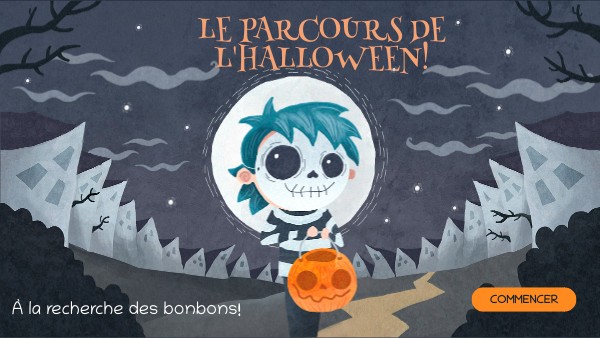 Parcours de l’Halloween | Genially
