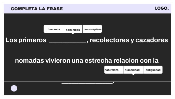 Completar la frase