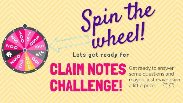 Claim Notes Wheel | Genially