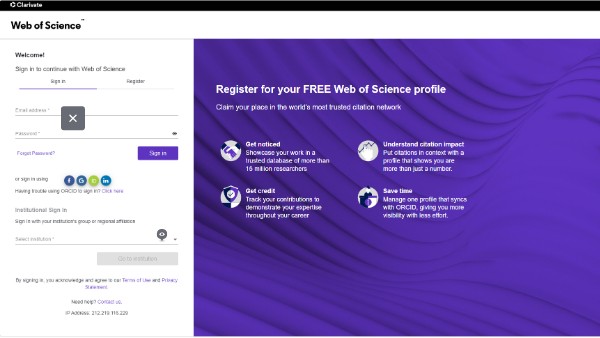 Web of Science | Genially