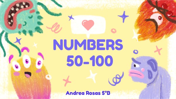 NUMBERS 50-100