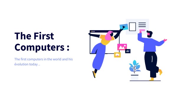 AMC - The first computers | Genially