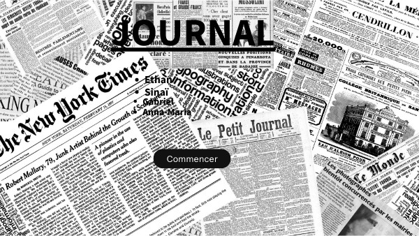 Exposé Histoire-géo Journal