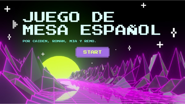 SPANISH BOARD GAME | Genially