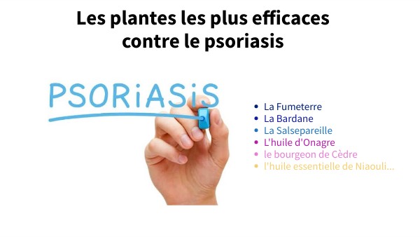 Comment traiter naturellement le psoriasis?