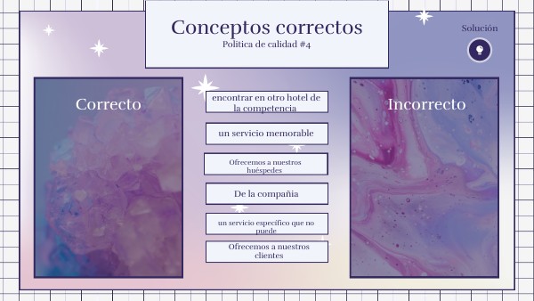 CONCEPTOS CORRECTOS GHL P4 | Genially