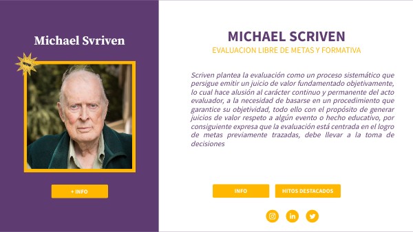 MICHAEL SRCIVEN | Genially