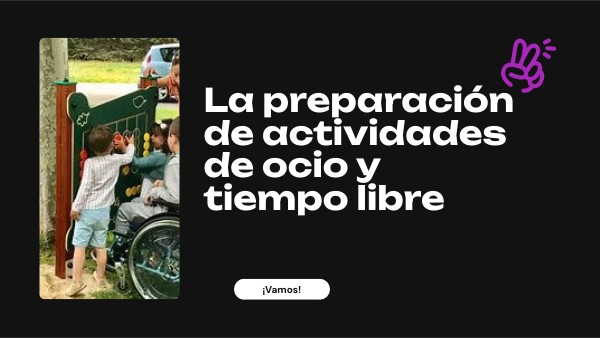 Presentación actividades de ocio y tiempo libre | Genially