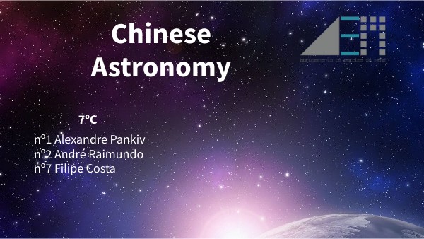Chinese Astronomy