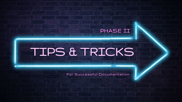 Tips & Tricks