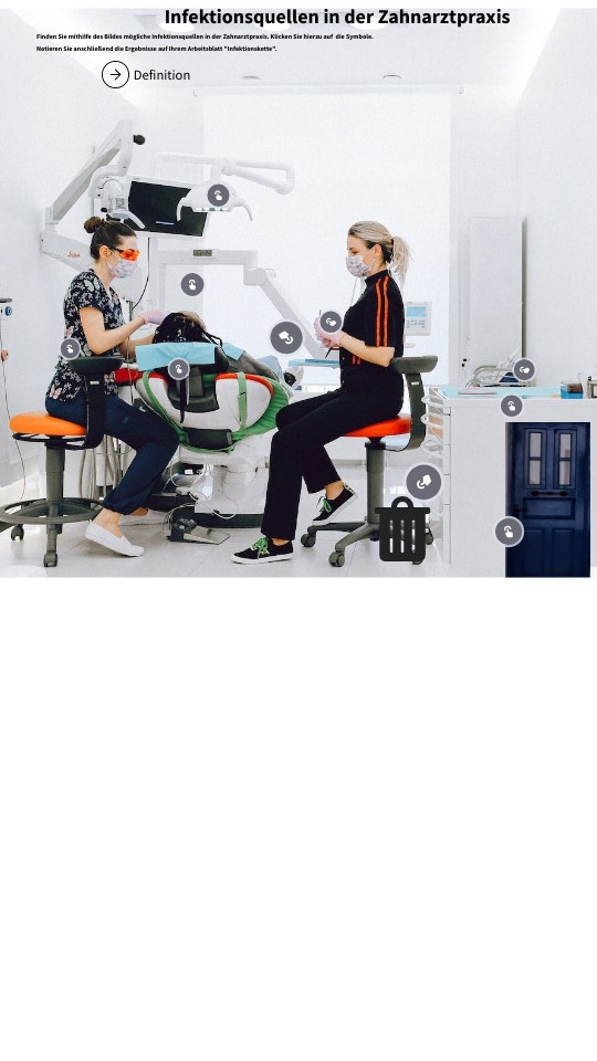 Infektionsquellen in der ZAP