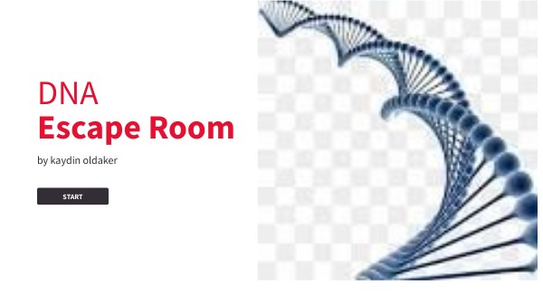 DNA ESCAPE ROOM | Genially