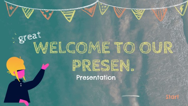 ANIMATED CHALKBOARD PRESENTATION | Genially