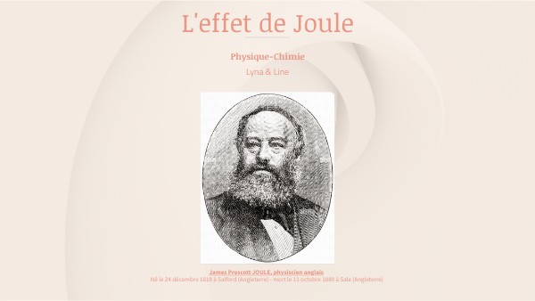 L'effet de joule