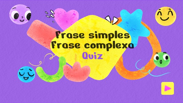 Frase simples e complexa | Genially