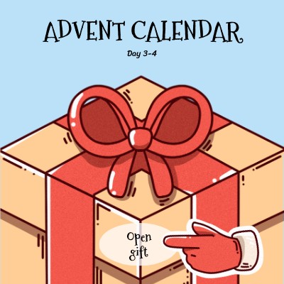 Advent calendar 3-4