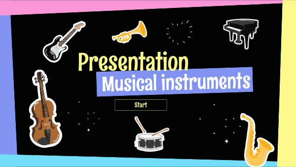 Musical instruments | Genially