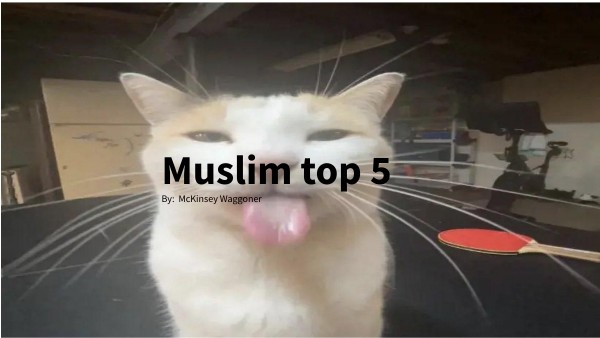 Muslim top 5 lol