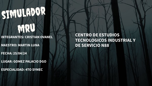 SIMULADOR MRU