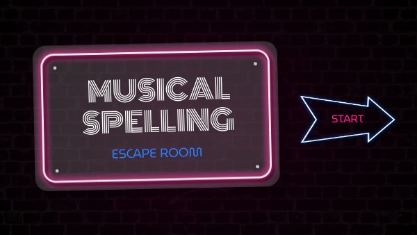 MUSICAL Spelling ESCAPE | Genially