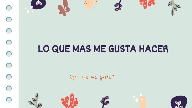 lo que mas me gusta hacer
