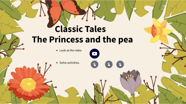 The princess and the pea | Genially