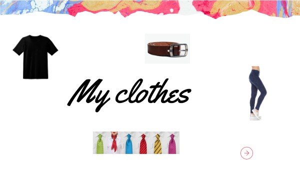 My clothes | Genially