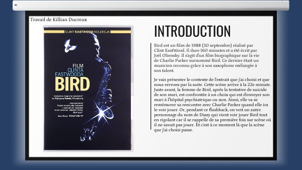 PROJECTION PRESENTATION | Genially