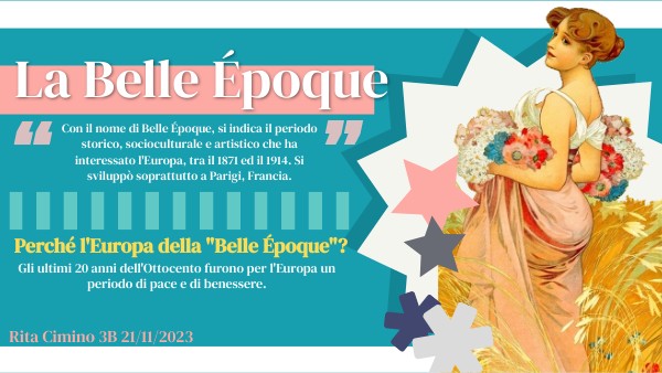 LA BELLE ÉPOQUE | Genially