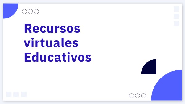 Recursos Educativos Virtuales | Genially